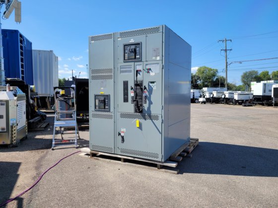 1200 Amp ASCO Deadfront Switchboard Bypass Isolation Transfer Switch in ...