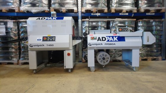 Usado Smipack FP560A +T450 ( Túnel Shrink ) en Poznań, Polonia