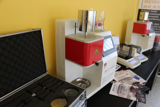 RBH2 Plastometer for MFI / MFR measurement in Eberswalde, Germany