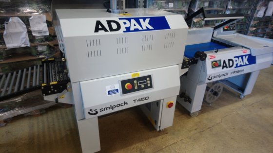 Usado Smipack FP560A +T450 ( Túnel Shrink ) en Poznań, Polonia