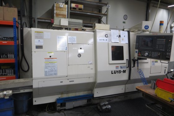 Cnc 4 Axis Lathe Okuma Lu 15 M 1000 In North Rhine Westphalia Germany