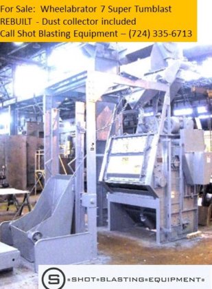 Wheelabrator 7 Super Tumblast Machine in United States