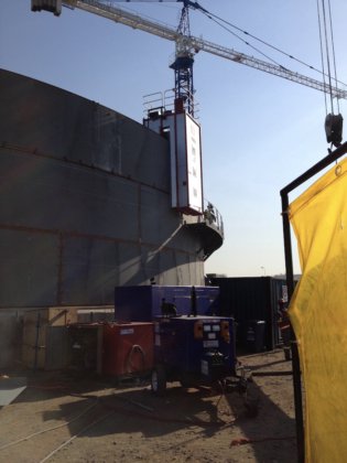 AGW EGW tank welding in South Africa