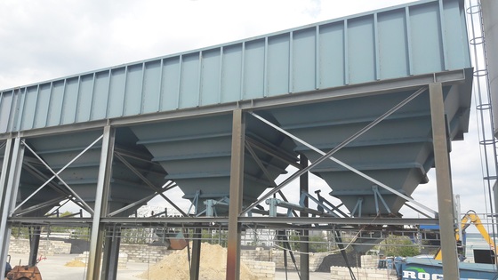 aggregate silo bunker in Roermond, Netherlands
