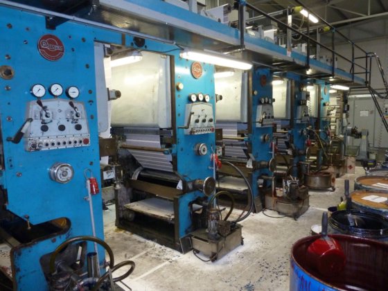ROTOGRAVURE PRINTER Rotomec in Prague, Czech Republic