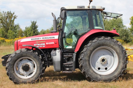 2004 MASSEY FERGUSON MF 6465 Dynashift Tractor in Wrocław, Poland