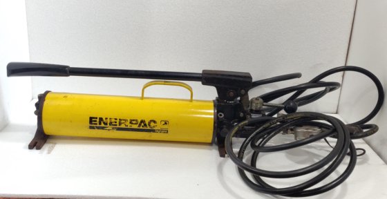 ENERPAC P84 Double Acting hydraulic hand pump 10,000 PSI with Parker ...
