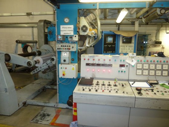 ROTOGRAVURE PRINTER Rotomec in Prague, Czech Republic