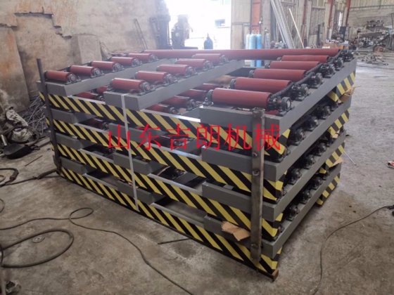 Infeed and outfeed roller tables, floor rollers, powered roller tables ...