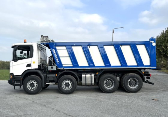 2022 Scania P500 XT 8X4 in Cuneo, Italy