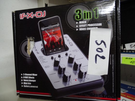 Accessory mini mixing table for IPOD TECH IFX- DJ in Belgium