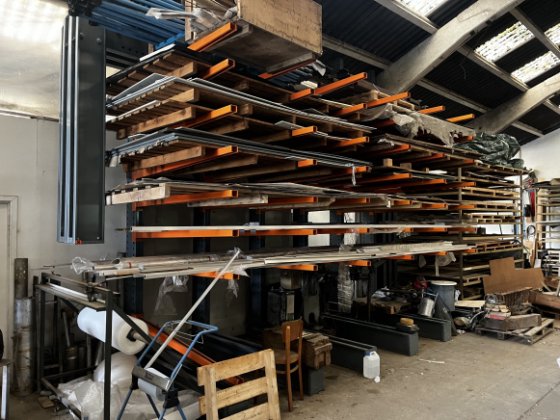Cantilever panel rack in Belgium
