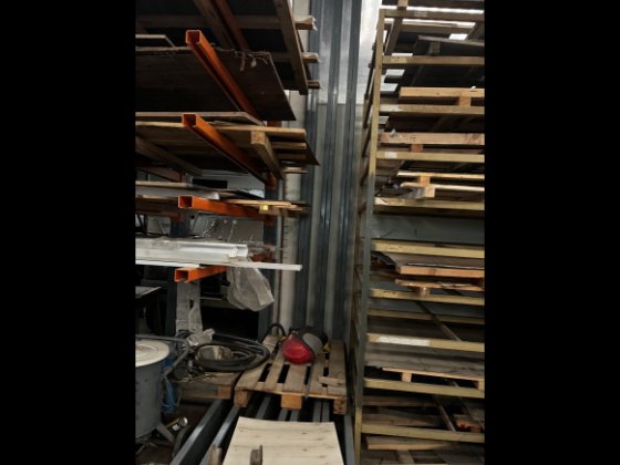 Cantilever panel rack in Belgium