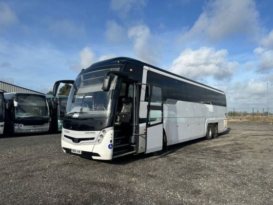 2019 Scania K410 in Leyland, England, United Kingdom