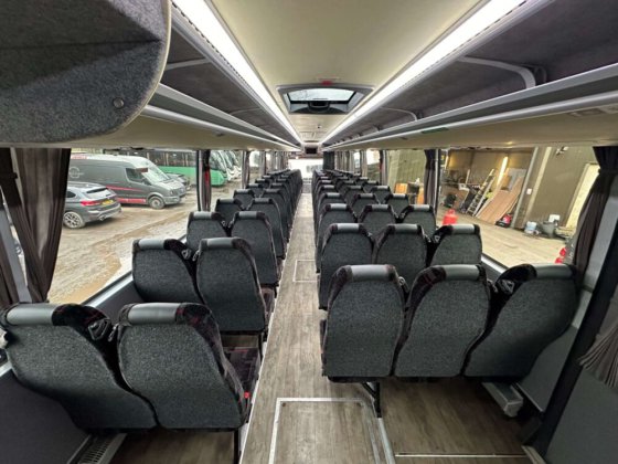 2018 Scania in Leyland, England, United Kingdom