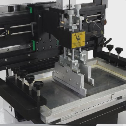Soldering Station SMT Semi Automatic PCB Screen Printing Machine ...