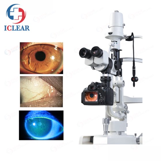 Classic Galilean Type Ophthalmic Digital Slit Lamp Microscope in ...