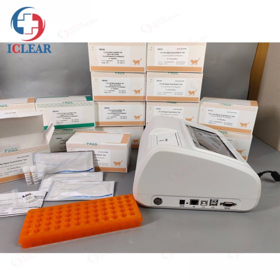 Pet Clinic Cat Dog Progesterone Test Machine Immunofluorescence ...