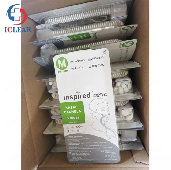 Inspired O2FLO High Flow Oxygen Therapy Nasal Cannula in Guangzhou, China