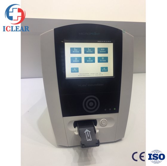 Precision Poc Testing Device Dry Fluorescence Immunoassay Analyzer with ...