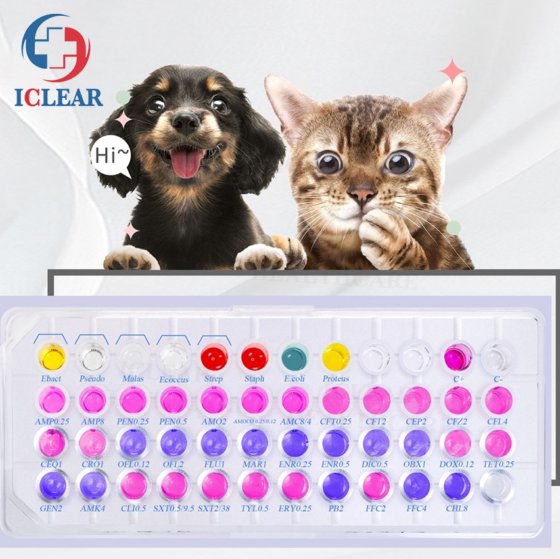 Veterinary Microorganism Microbial Bacteria ID&AST Test kit in ...