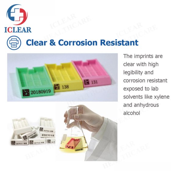 Lab Pathology Tissue Cassette Label UV Laser Printer in Guangzhou ...