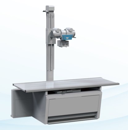 50KW 200mA High Frequency X Radiography With Bucky Stand in Guangzhou ...