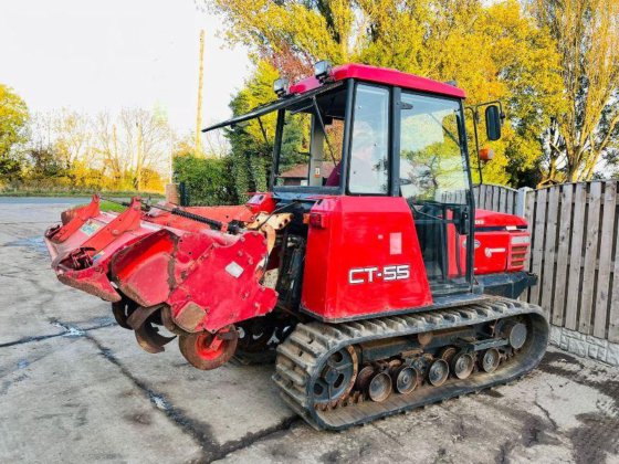 YANMAR CT-55 TRACKED TRACTOR C/W ROTAVATOR in York, United Kingdom
