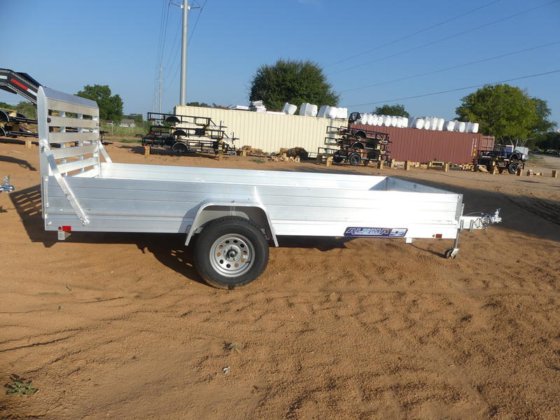 2025 Aluma | 6812HESA | 1-35K AXLE | GATE | 12" SOLID SIDE in Lacy ...
