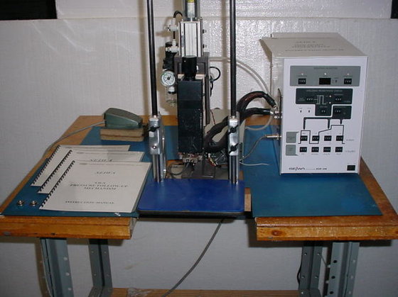 Seiwa MSW-412, linear DC welding power supply, thumbwheel controls ...