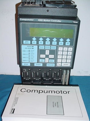 Compumotor 4000 control, IEEE 488, with external display. Note display ...
