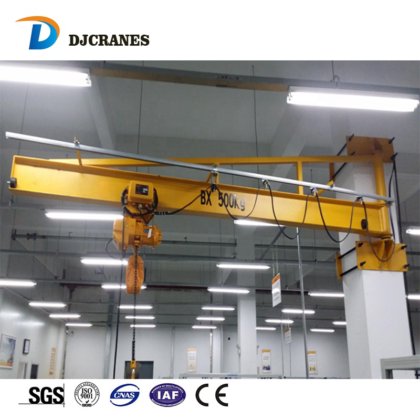 rail mounted jib crane 1 ton electric hoist jib crane 2t in Henan, China