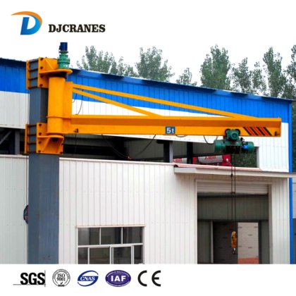 rail mounted jib crane 1 ton electric hoist jib crane 2t in Henan, China