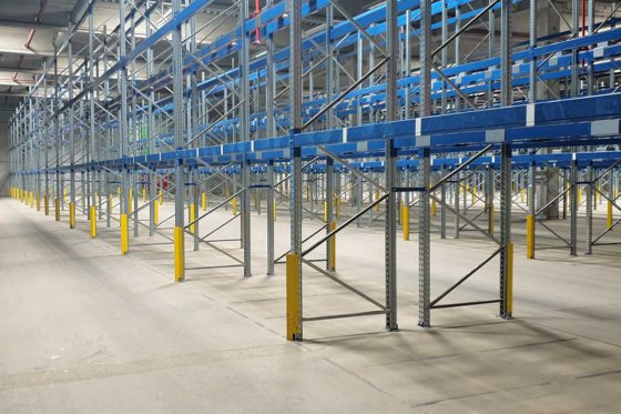 SSI Schaefer pallet rack in Rheine, Germany
