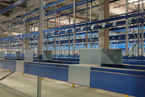 SSI Schaefer pallet rack in Rheine, Germany