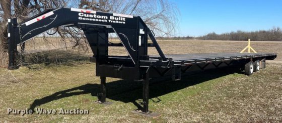 2022 Custom Built Gooseneck Trailers, Inc. Gooseneck Float TA 40’ in ...