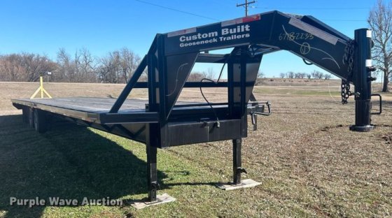 2022 Custom Built Gooseneck Trailers, Inc. Gooseneck Float TA 40’ in ...