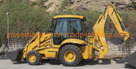 Multifunction Backhoe Loader 4X4 Compact Mini Tractor with Front End ...