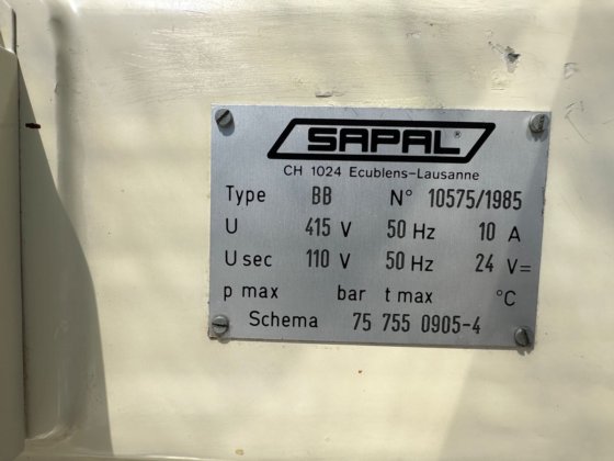 Sapal Chocolate Bar wrapper in Melbourne, Victoria, Australia