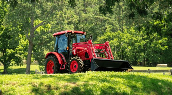 TYM Tractors T68 in Prior Velho, Portugal