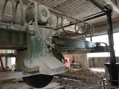 MULTIDISC BLOCK CUTTER LAITI & PETRONILLI in Costermano sul Garda, Italy