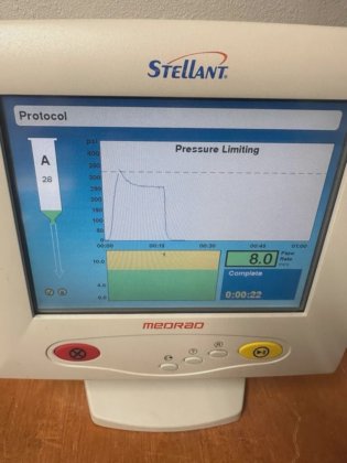 MEDRAD STELLANT Single HEAD INJECTOR Complete System with Pedestal in ...