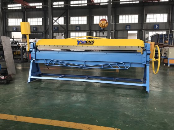 Manual sheet metal crimping folding machine manual flange bender in ...