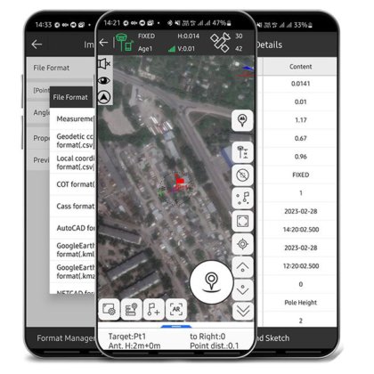 Handheld Dual-Frequency GNSS receiver Walker RTK SurPAD in Dnipro ...