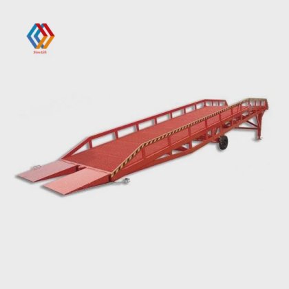 Mobile Hydraulic Container Loading Dock Ramp Boarding Bridge 12ton Loading Ramp for Container ...