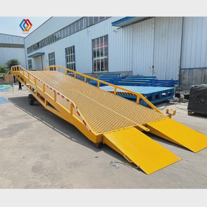 Mobile Hydraulic Container Loading Dock Ramp Boarding Bridge 12ton ...