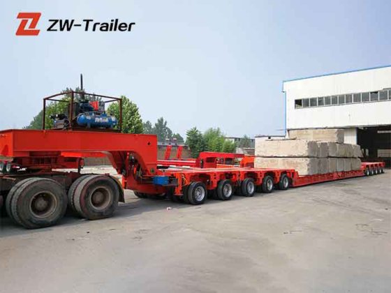 Nicolas Modular Trailer in Guangdong, China