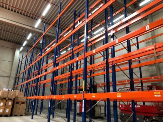 SLP - pallet rack + traverses in Neubeuern, Bavaria, Germany