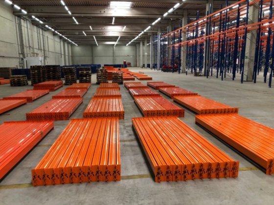 SLP - pallet rack + traverses in Neubeuern, Bavaria, Germany