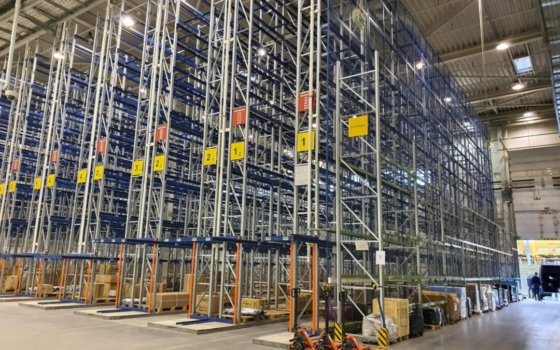 SSI Schaefer - pallet rack + traverses in Neubeuern, Germany